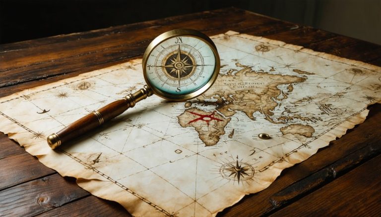 Interpreting Cryptic Symbols On Pirate Maps