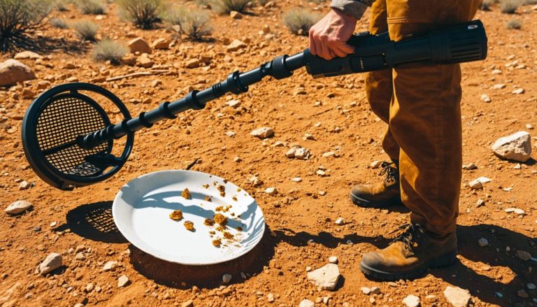 Detecting Gold Nuggets With A Metal Detector - TVMDC