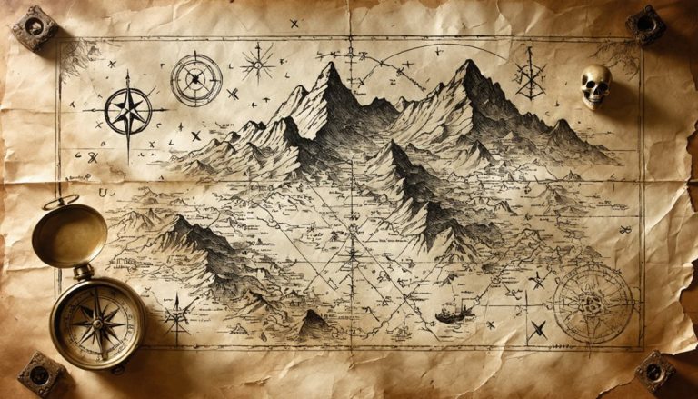 Map Symbols For Buried Treasures