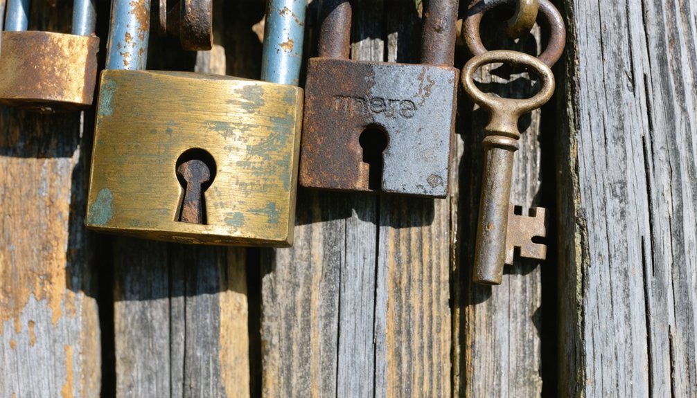 Finding Old Padlocks and Keys - TVMDC