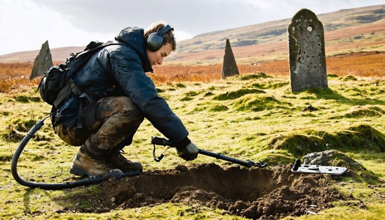 Metal Detecting In Ancient Burial Grounds